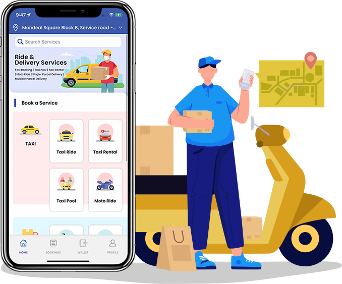 Grab Clone | App like Grab | Grab Taxi Clone
