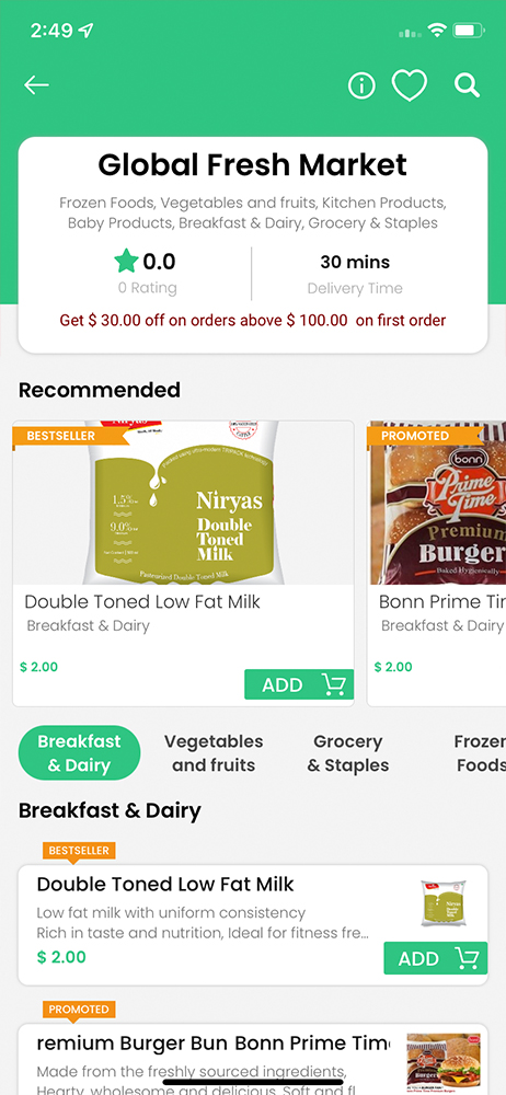 Waitrose Clone | Multi Vendor Grocery App like Spinneys